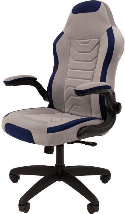 Игровое кресло Chairman Game 50 Grey/Blue (00-07115872) купить в Москве ...